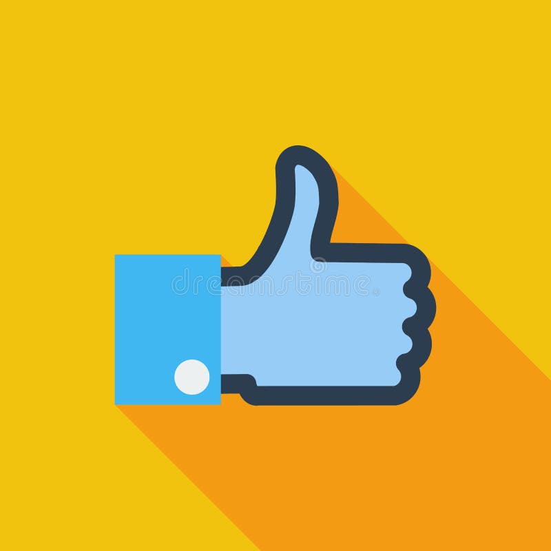 Like icon stock vector. Illustration of media, friend - 92002008