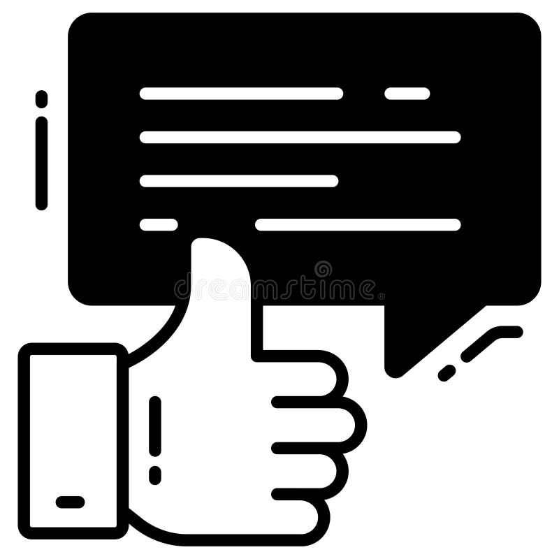 Like Icon, Survey and Feedback, Modern Vector Illustration Stock Vector ...