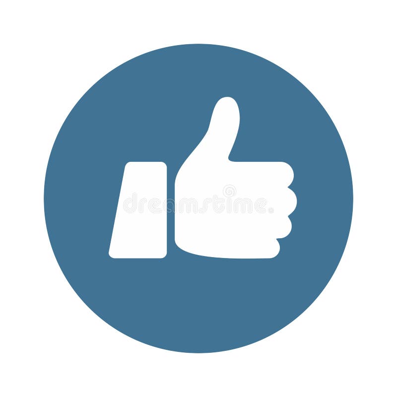 Like Icon Thumb Up Button - Illustration Stock Illustration ...