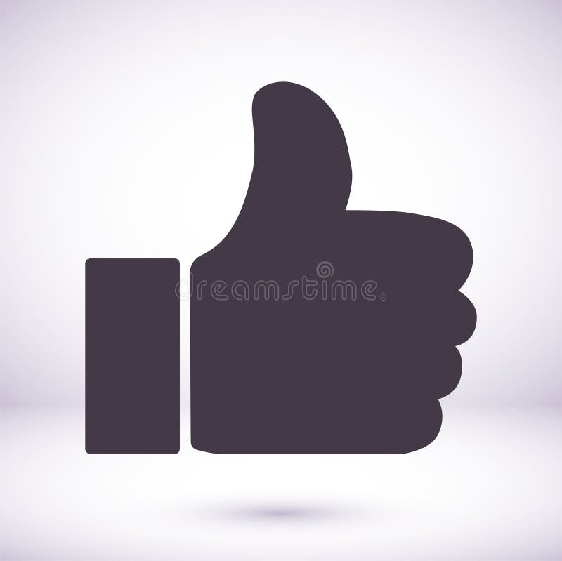 LIKE Icon . Vector LIKE . Illustration LIKE . 10 Eps LIKE . Simple ...