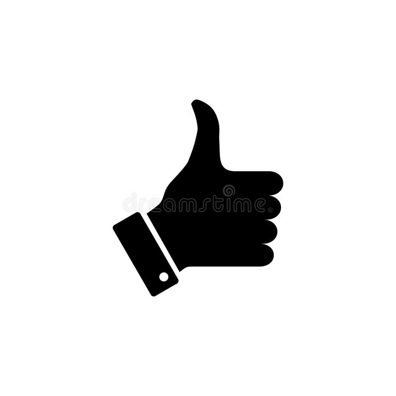 Thumbs Up Icon . Hand Like. Like Icon Vector Stock Vector ...