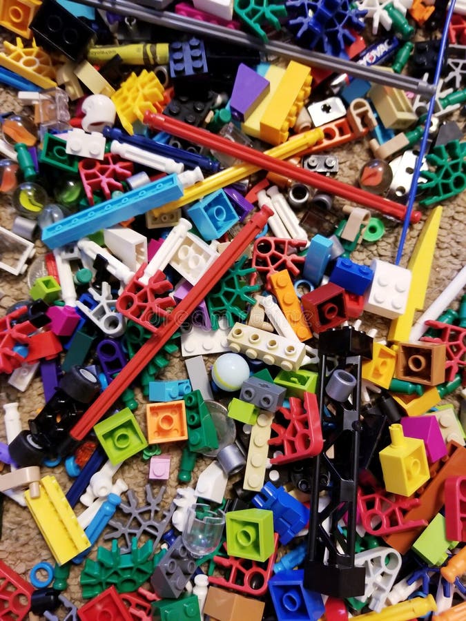 Legos on floor. editorial photo. Image of like, floor - 114096901