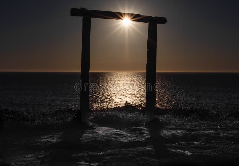 Like a light bulb sun stock photo. Image of light, landscape - 160444666