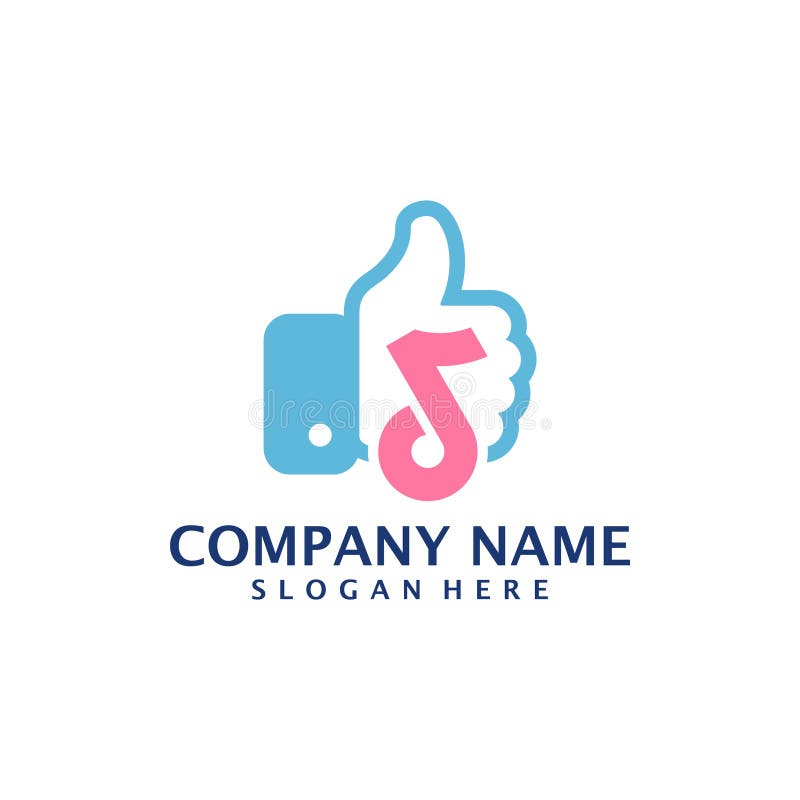 Like Music Logo Design Vector. Good Music Logo Design Template Concept ...