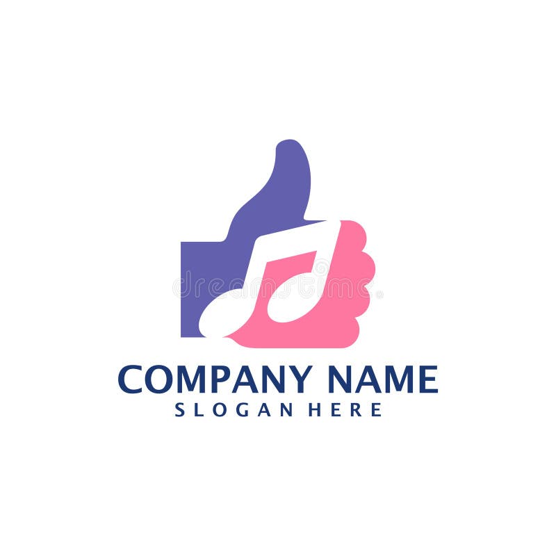 Like Music Logo Design Vector. Good Music Logo Design Template Concept ...