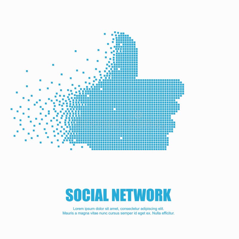 Like in Pixel for Cooperation or Teamwork Stock Vector - Illustration ...