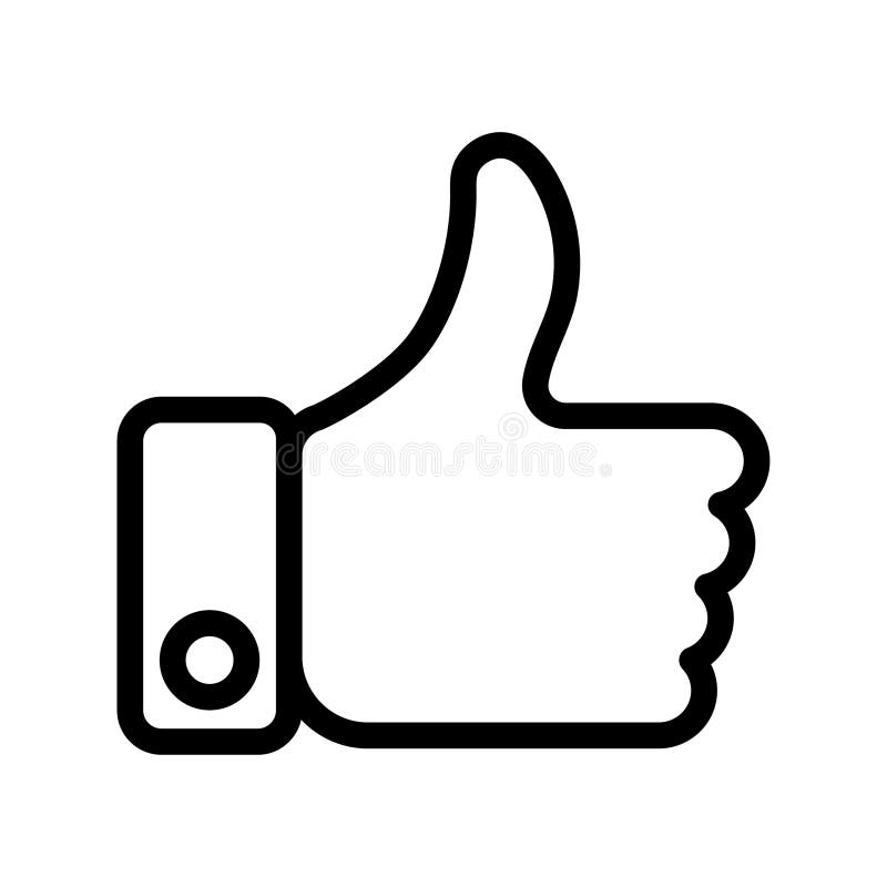 Like, review icon stock vector. Illustration of hand - 376868865