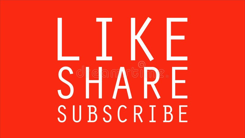 Like Share Subscribe Animated Message Background. Three Variations of ...
