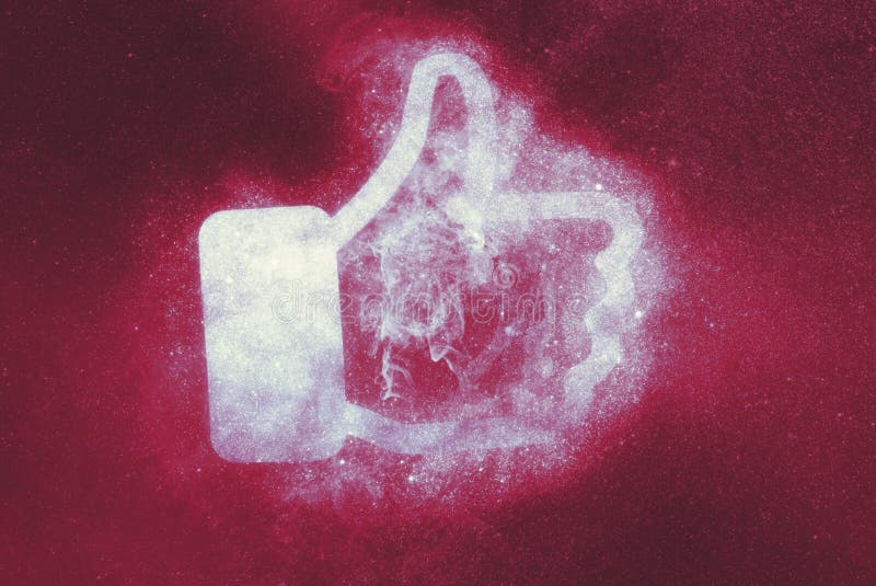 Like Sign, Like Symbol. Abstract Background Stock Illustration ...