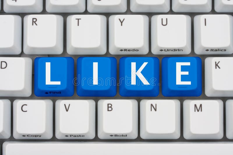 Like share follow stock photo. Image of follow, computer - 57245860