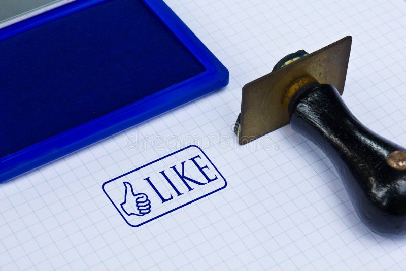 Like stamp stock image. Image of censorship, social, concepts - 21342229