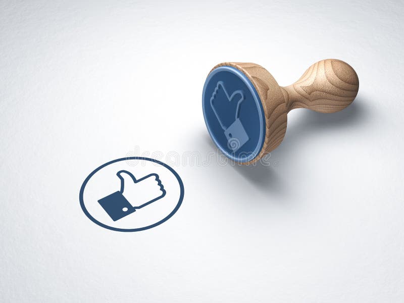 Thumb Like Stamp Stock Illustrations – 993 Thumb Like Stamp Stock ...