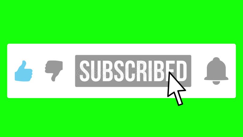 Like, Subscribe and Activate the Notification Bell Stock Video - Video ...