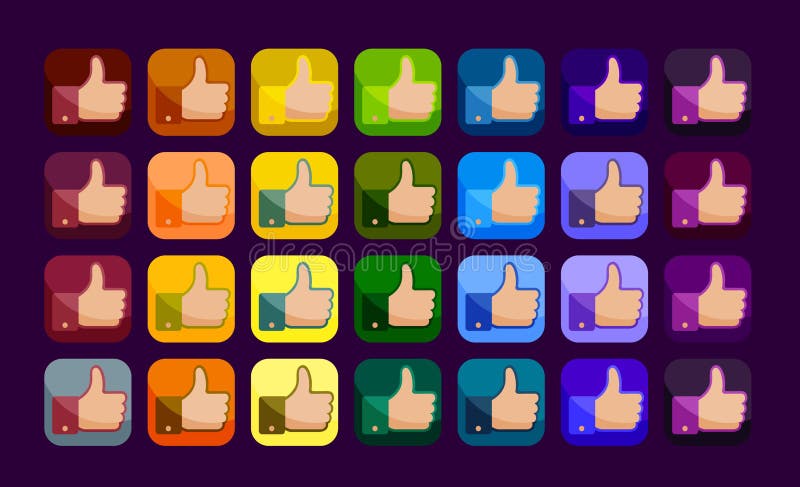 Like symbol media stock illustration. Illustration of design - 123557753