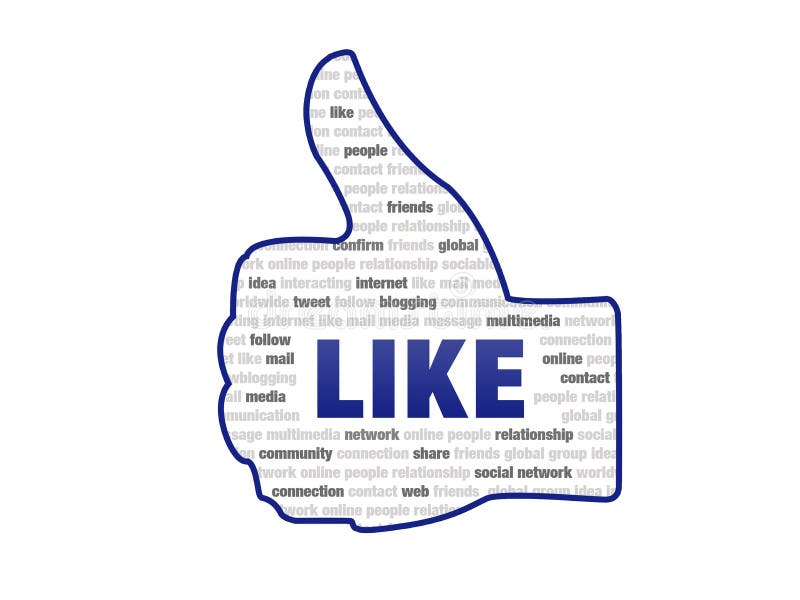 Like symbol - Thumb Up editorial image. Illustration of achievement ...