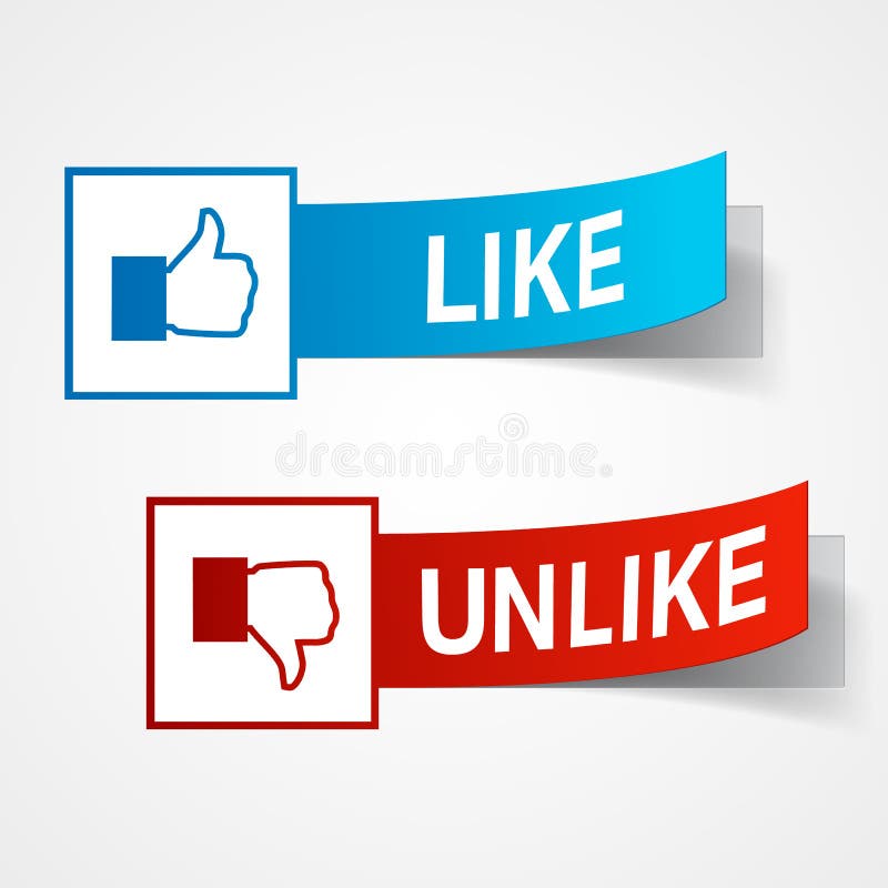Facebook Like Stamps editorial stock photo. Illustration of community ...