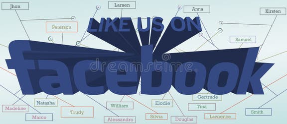 Like Us Facebook Stock Illustrations – 402 Like Us Facebook Stock ...