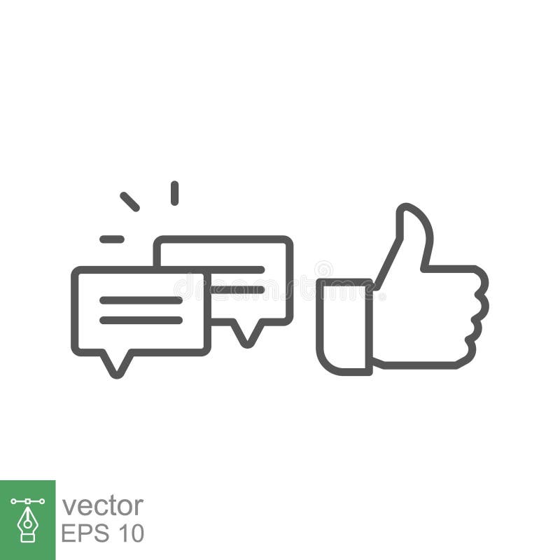 Likes with Comment Icon Solid Symbol. Approve Symbol in Dialog Forum ...