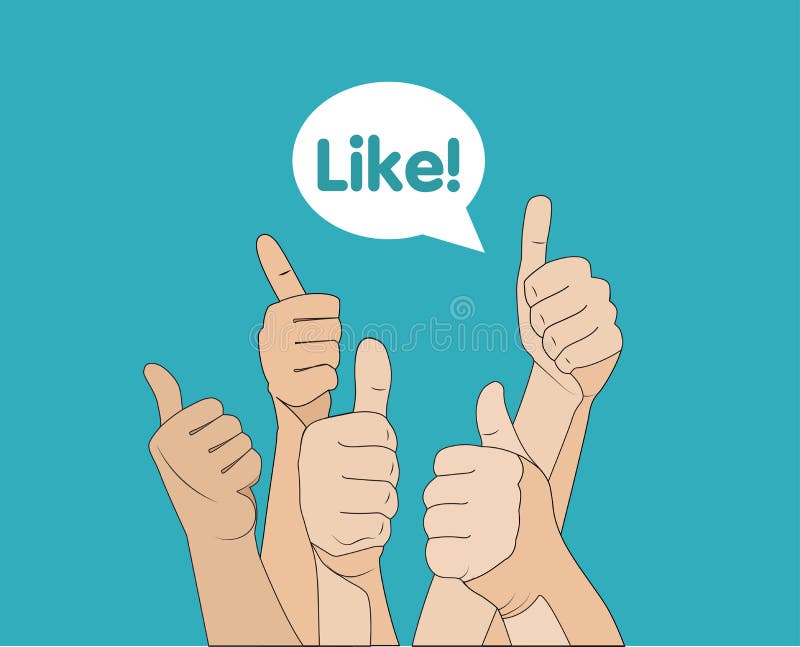 Hand gesture like stock illustration. Illustration of hand - 87513536