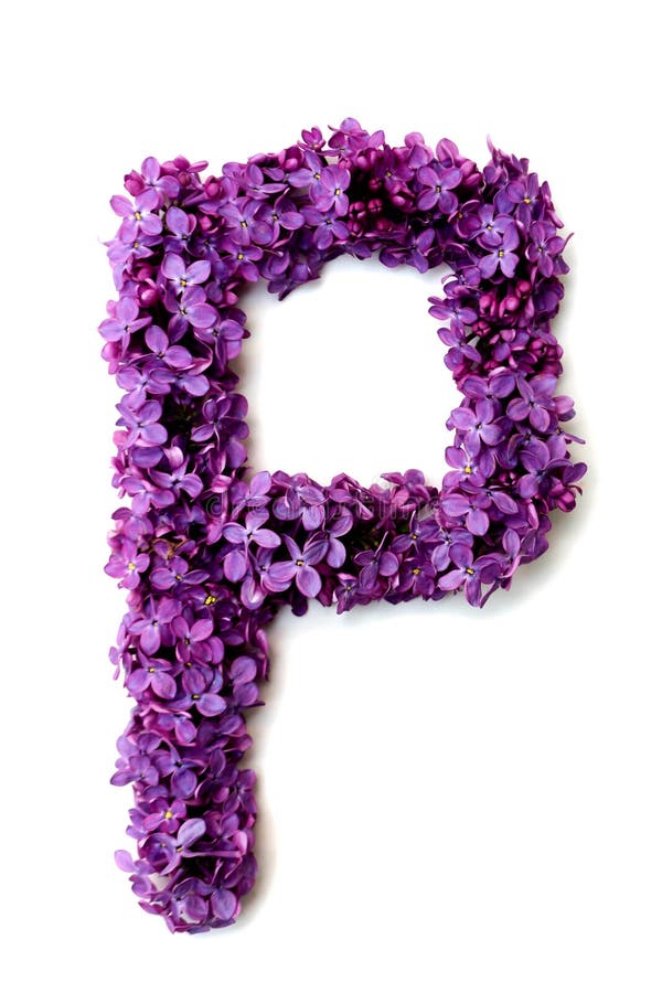 Lilac alphabet stock image. Image of floral, color, petal - 154504097