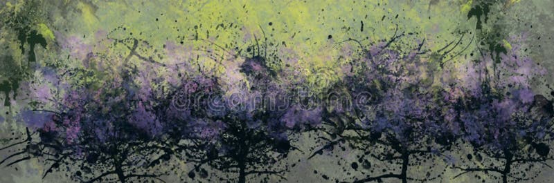 Lilac bloom stock illustration. Illustration of blossom - 61482071