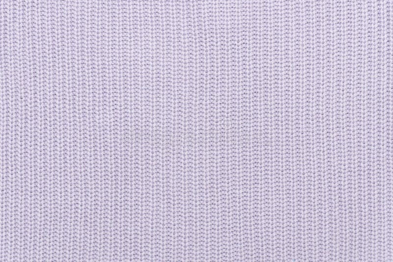 Lilac Fabric Knitted Fabric. Seamless Texture Stock Photo - Image of ...