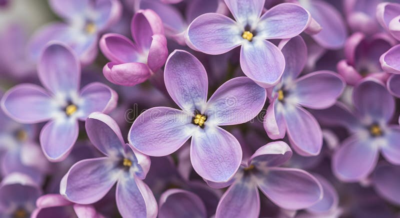 Lilac Flowers Texture Background in Horizontal Format. Stock ...
