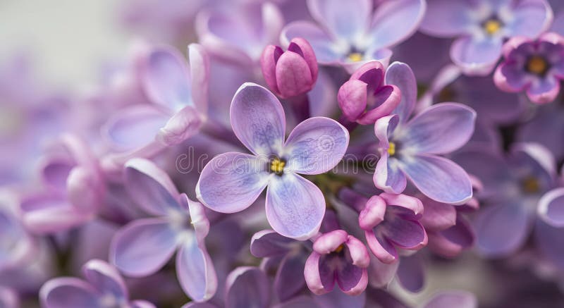 Lilac Flowers Texture Background in Horizontal Format. Stock ...