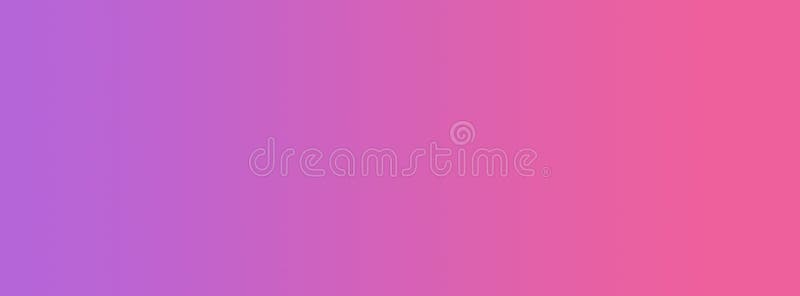 Lilac and Hot Pink Gradient Background. Long Banner, Copy Space Stock ...