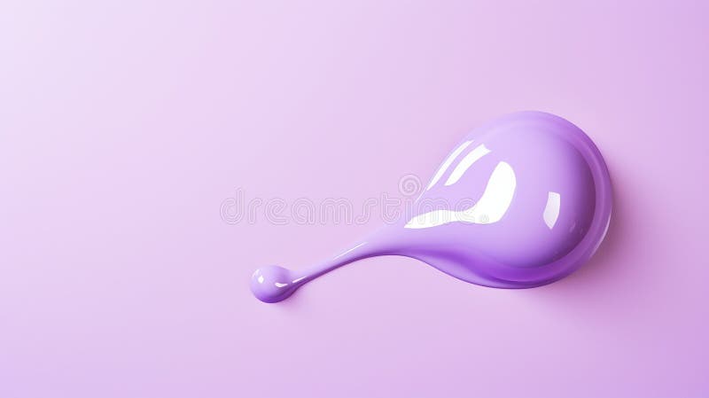 Lilac Paint Splashing on a Background of the Same Color Stock ...