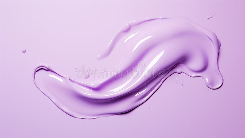 Lilac Paint Splashing on a Background of the Same Color Stock ...