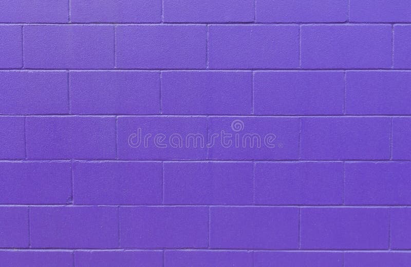 Lilac Painted Brick Wall Texture and Background - Image Stock Image ...