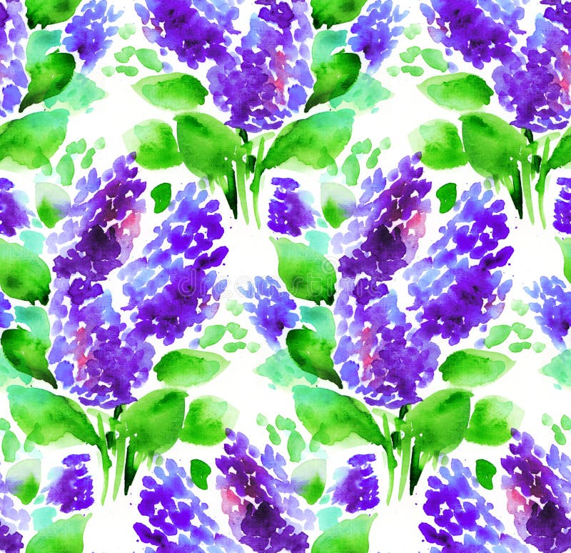 Lilac pattern stock illustration. Illustration of vintage - 67387616