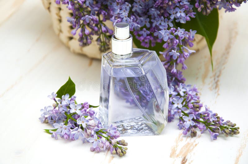 Lilac perfume stock image. Image of aroma, glass, pink - 753791