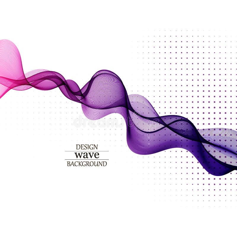 Lilac Transparent Waves Abstract Background, Abstract Wavy Background ...
