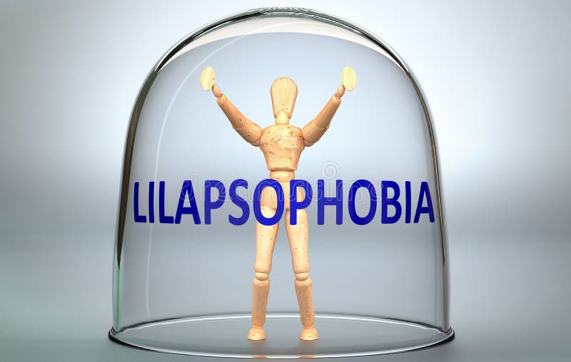 Word Lilapsophobia Stock Illustrations – 13 Word Lilapsophobia Stock ...