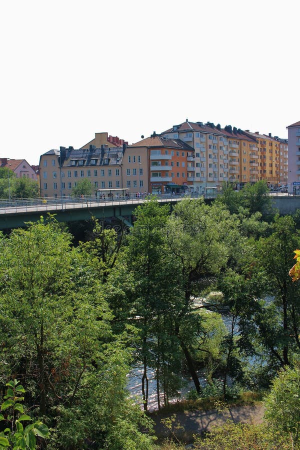 Lilla Essingen in Stockholm Redactionele Afbeelding - Image of aardig ...