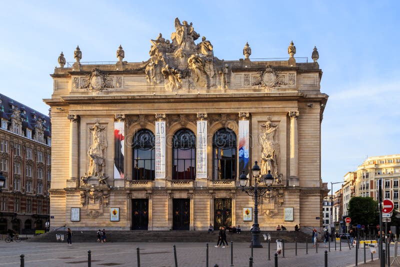 Lille Opera house editorial photography. Image of classical - 95357837