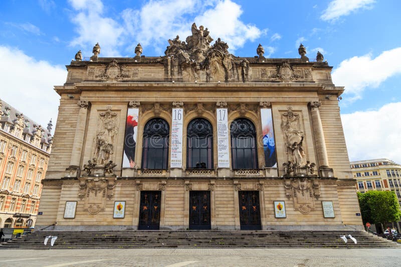 Lille Opera house editorial photography. Image of palace - 95357967