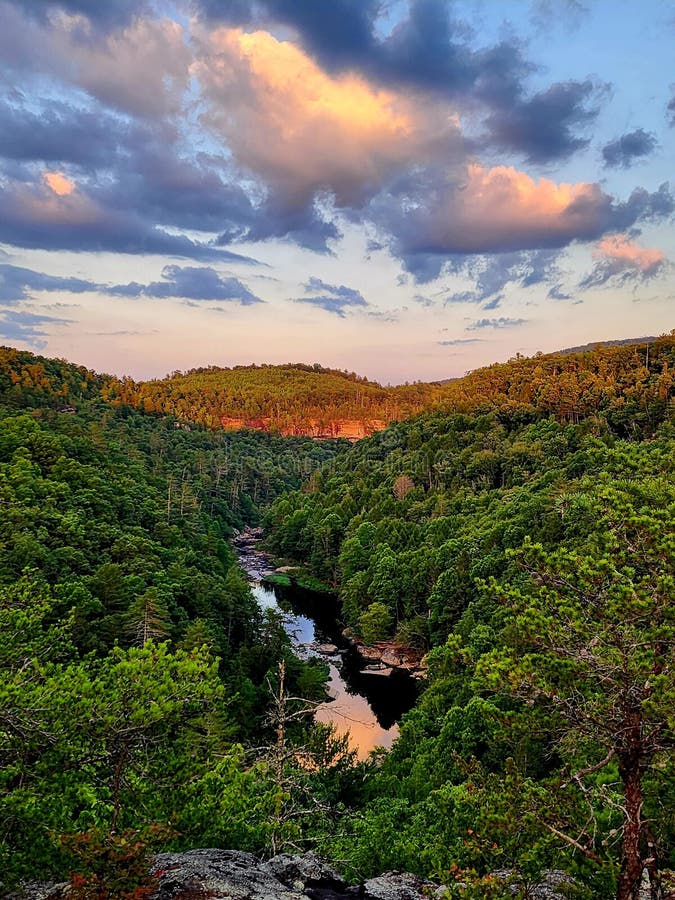 Lilly Bluff Obed Wild Scenic River Nature Art Scenic Abstract Stock ...