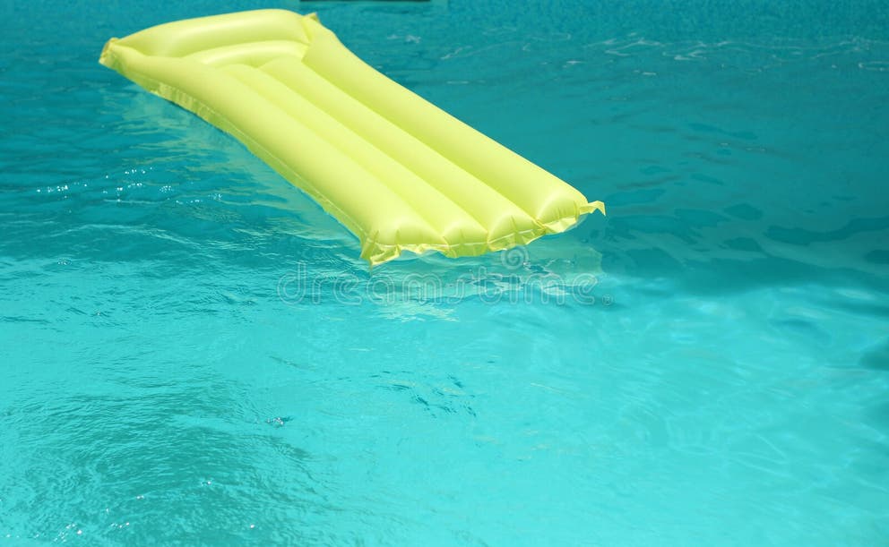 Lilo stock photo. Image of pool, summer, water, inflatable - 22873236