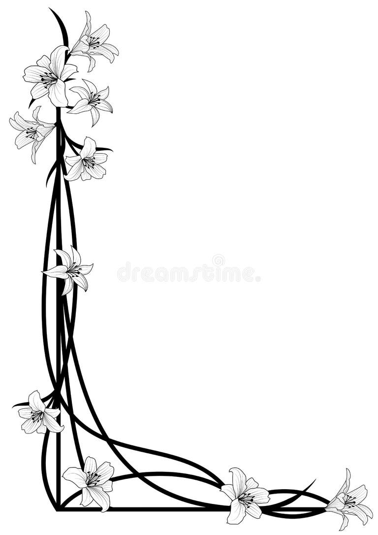 Lily Border Stock Illustrations – 12,544 Lily Border Stock ...