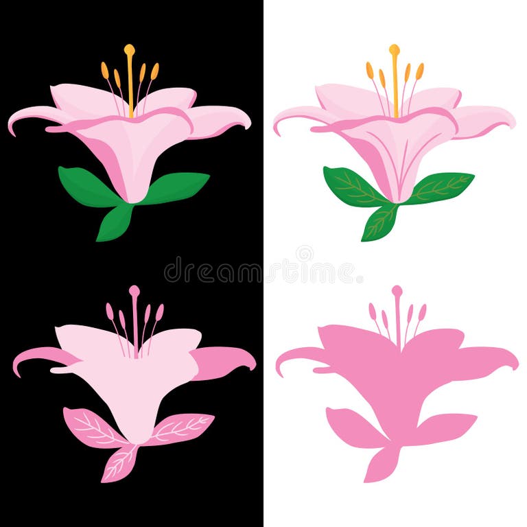 Lily People Flower Logo Stock Illustrations – 498 Lily People Flower ...