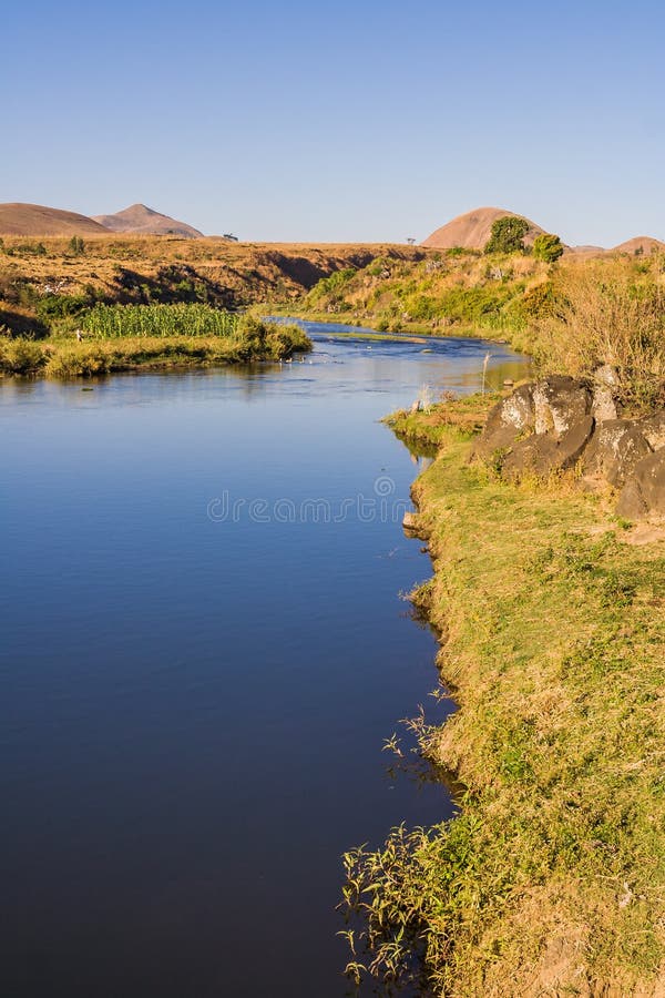 Lily river stock image. Image of light, bank, mountain - 24396679