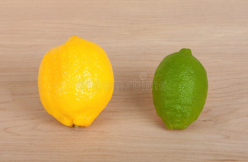 Limón y cal foto de archivo. Imagen de fruta, alimento - 13433142