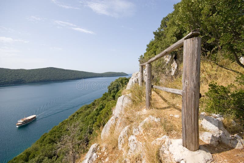 Lim-Fjord,Croatia stock photo. Image of fjord, water - 22458190