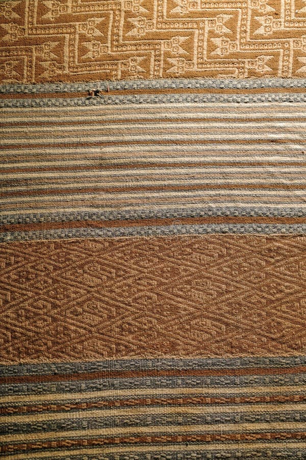 Lima, Peru - Dec 3, 2023: Ancient Pre-Inca Textiles on Display at the ...