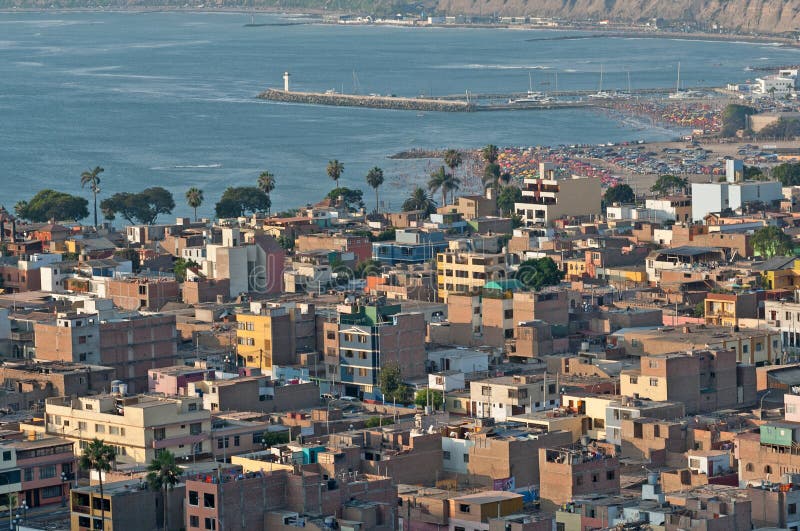 Chorrillos stock afbeelding. Image of peru, overzees - 29940425