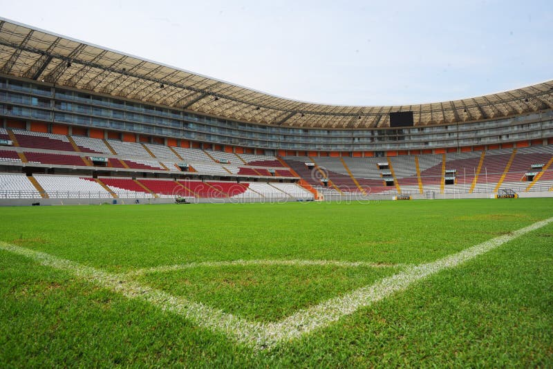 Lima Peru,new Architecture of the Field Foodball Soccer Stadium- Called ...