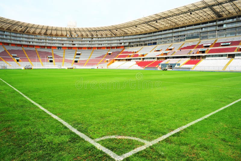 Lima Peru,new Architecture of the Field Foodball Soccer Stadium- Called ...